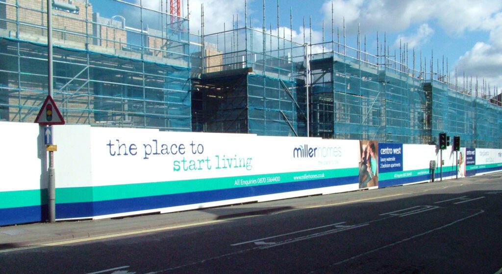 Centro Place – Derby | Hoarding Boards